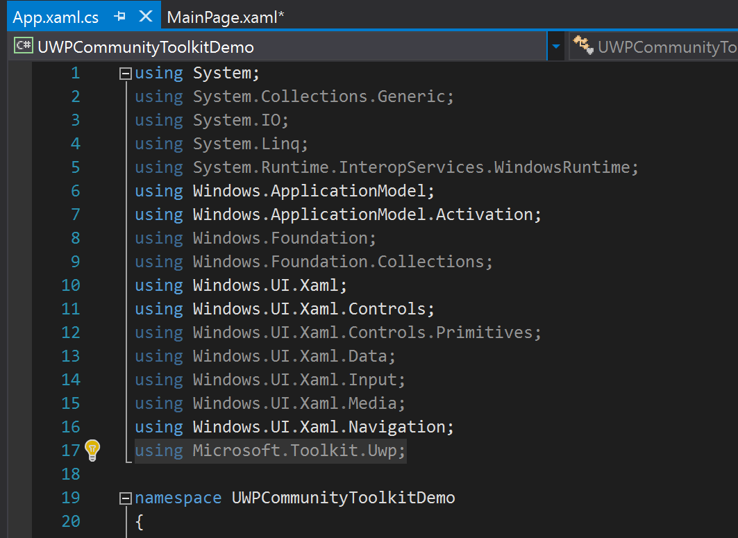 The introduction to Universal Windows Platform Community Toolkit (ภาคภาษาไทย) – Be1con's Blog